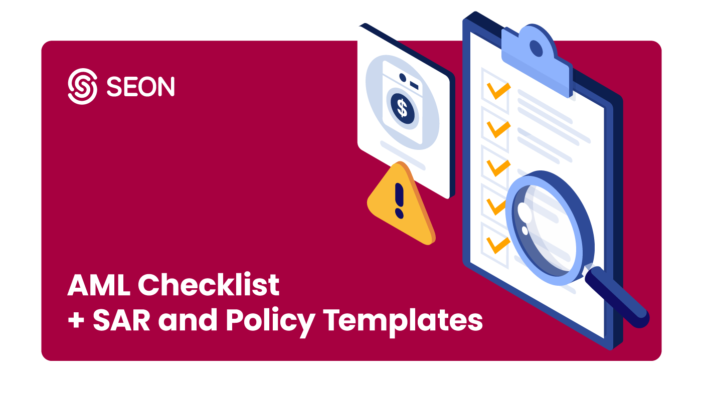 AML Checklist + SAR and Policy Forms - SEON