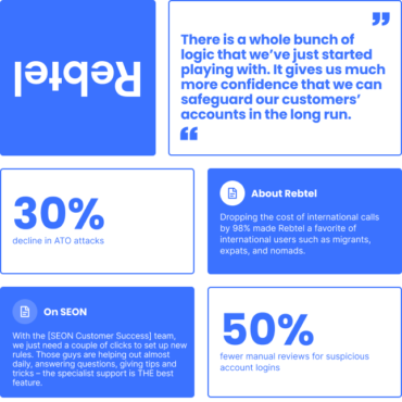 Rebtel Catches 30% More Account Takeover Attempts While Securing ...